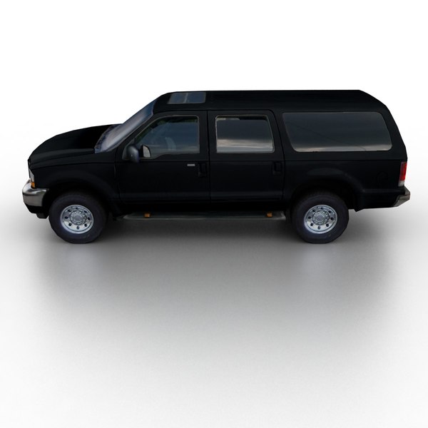 3d model excursion suv