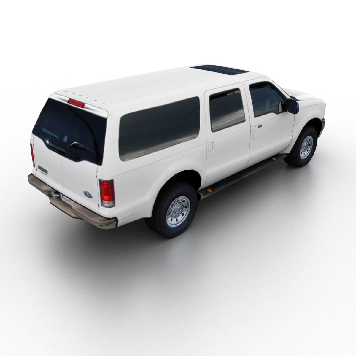 3d model excursion suv
