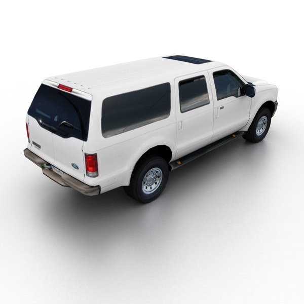 3d model excursion suv