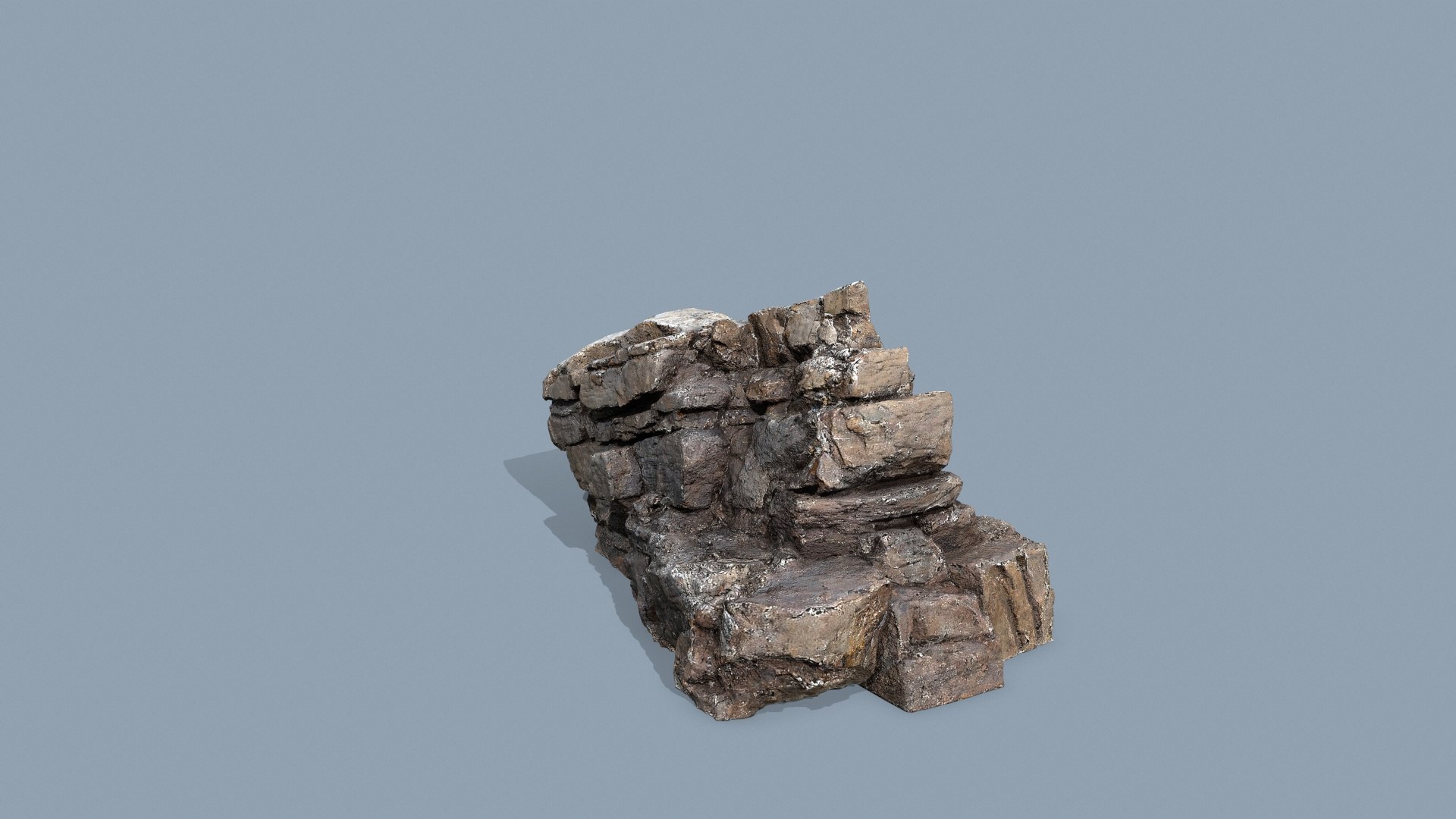 Cliff Rocks Model - TurboSquid 2206891