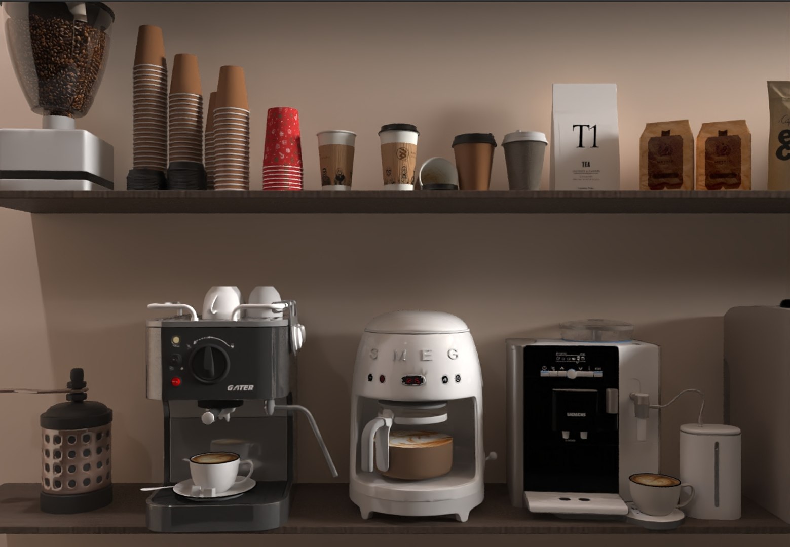 3D Complete Collection Of Kitchenware - TurboSquid 2380961