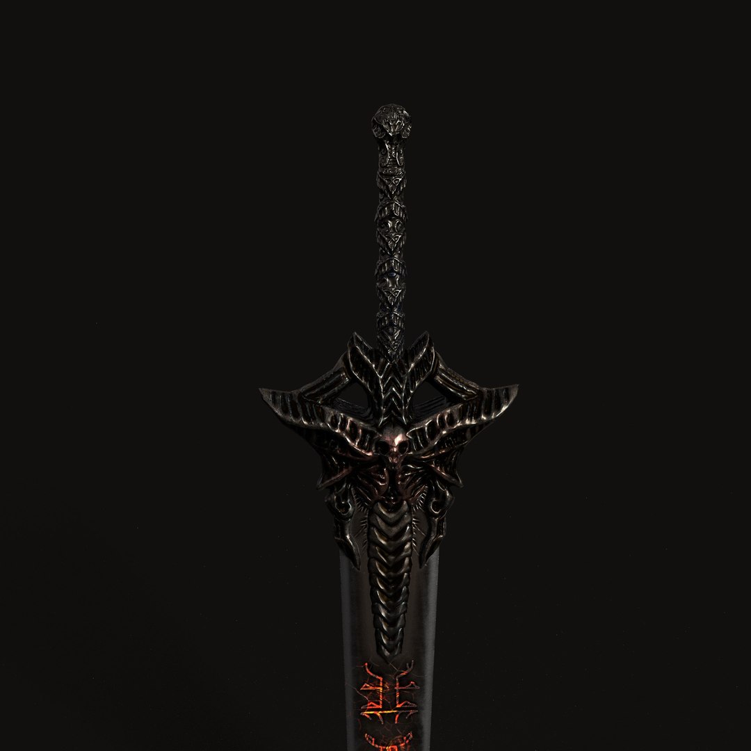 Sword 03 V02 3D Model - TurboSquid 2431272