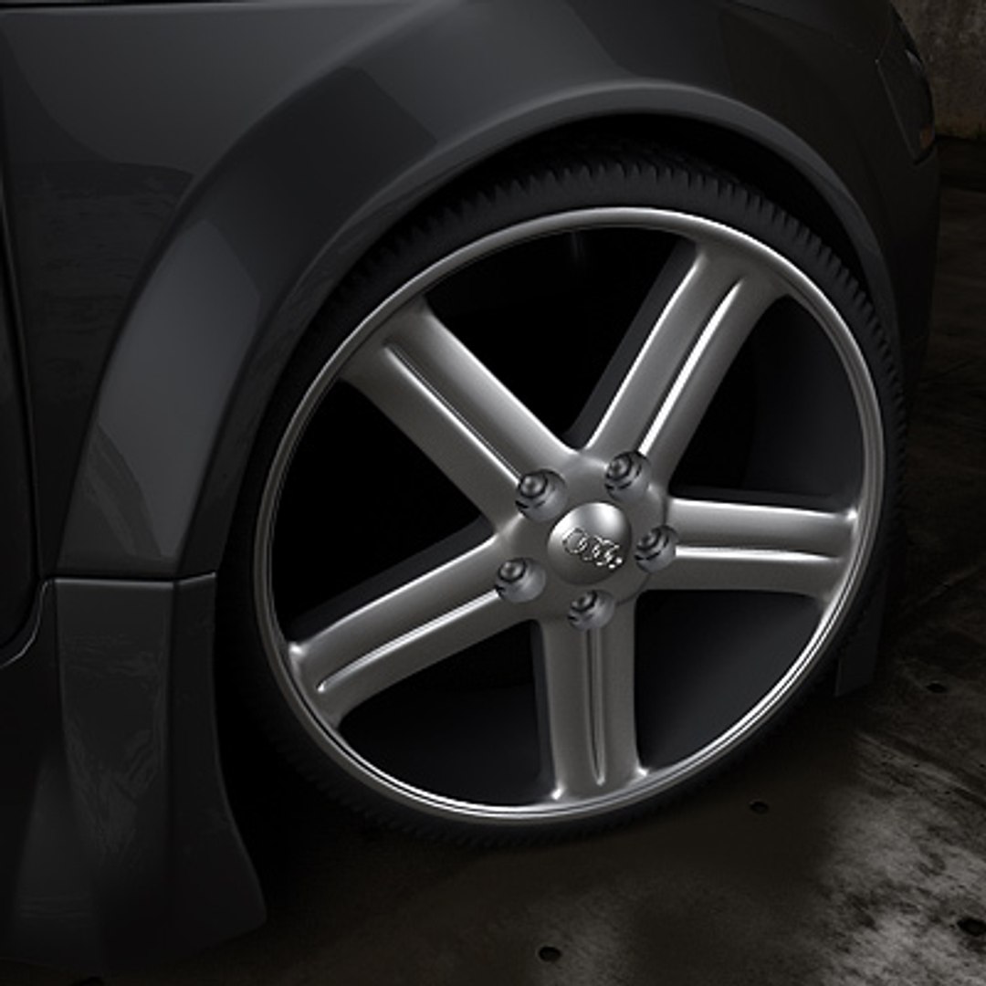 3d Model Audi Tt Tuning Car