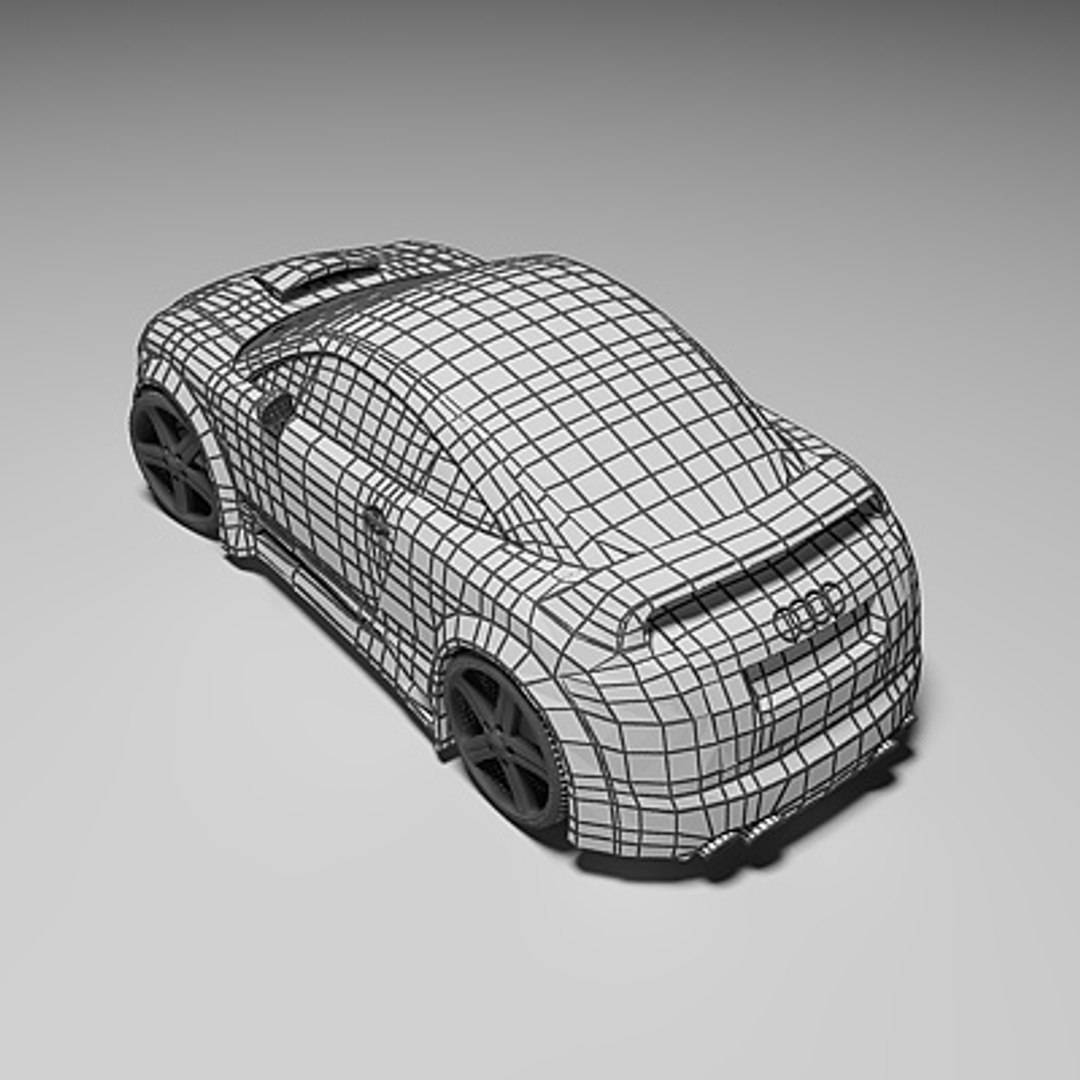 3d Model Audi Tt Tuning Car