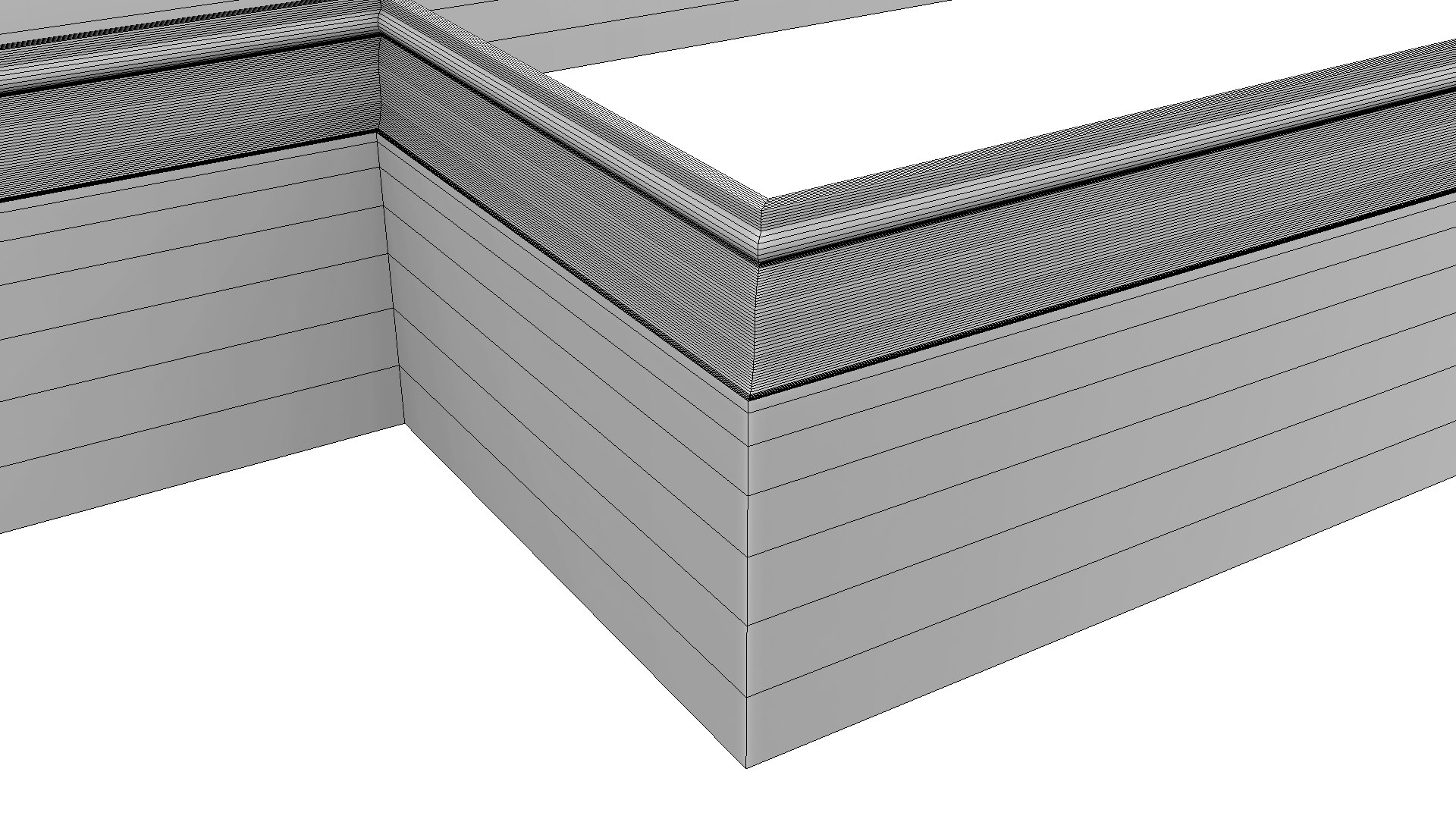 3D Model Baseboard - TurboSquid 2022882