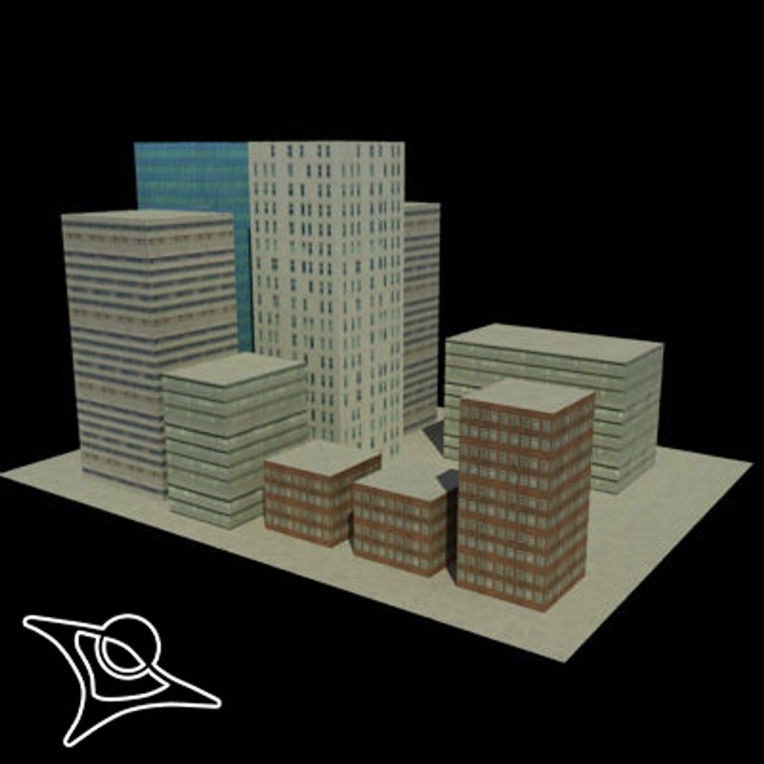 Free X Model Buildings Polys