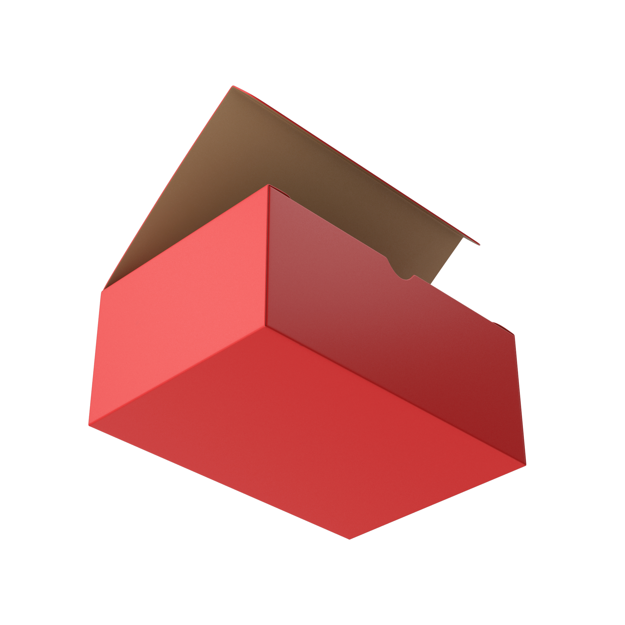 modelo 3d Red Box Package - TurboSquid 1907257