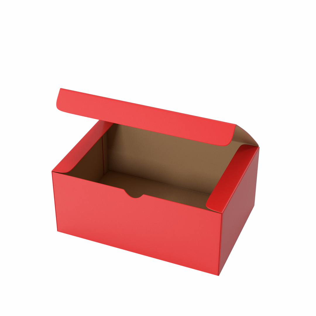 Red Box Package 3D Model - TurboSquid 1907257