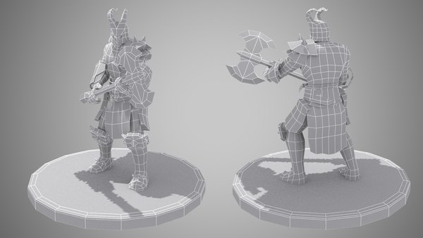 3d warrior