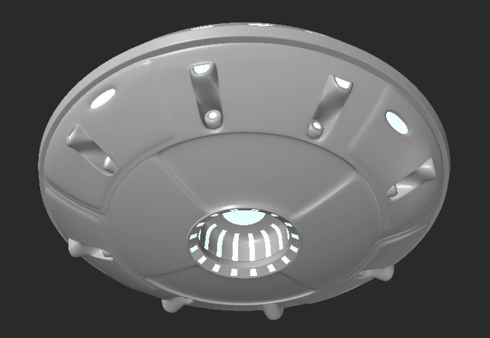 3d Alien Ufo Model