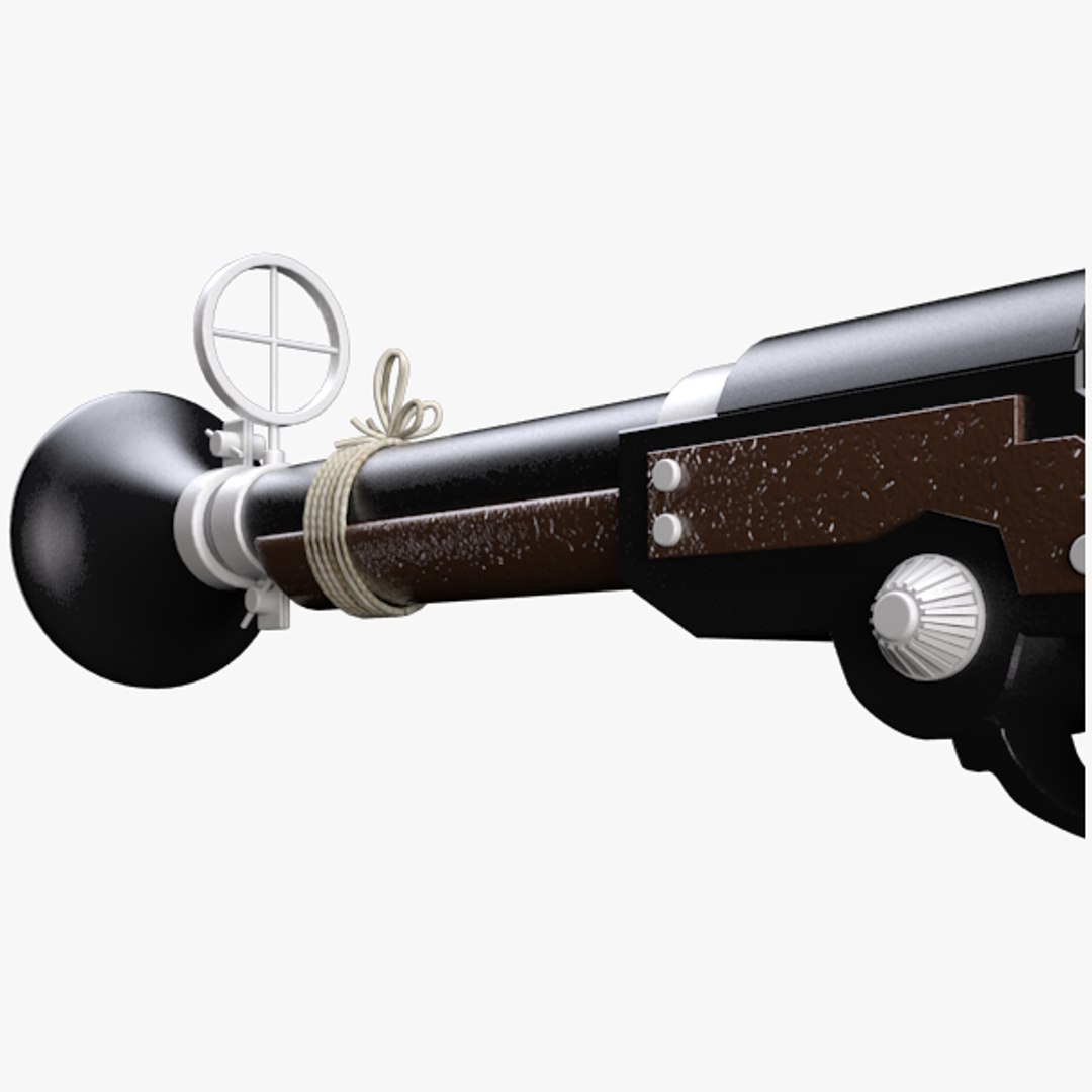 Cartoon Gun 3d Max
