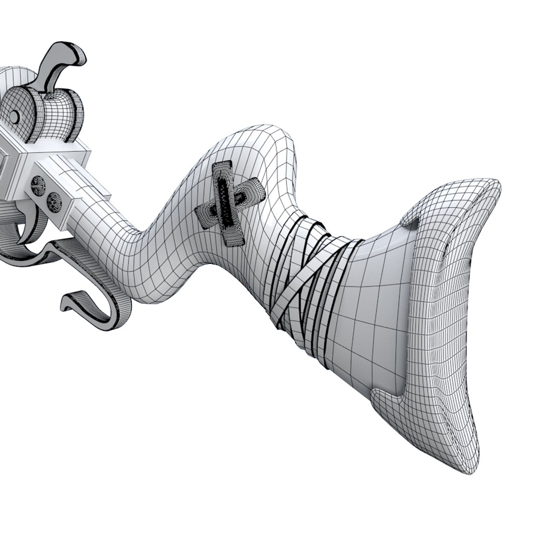 Cartoon Gun 3d Max