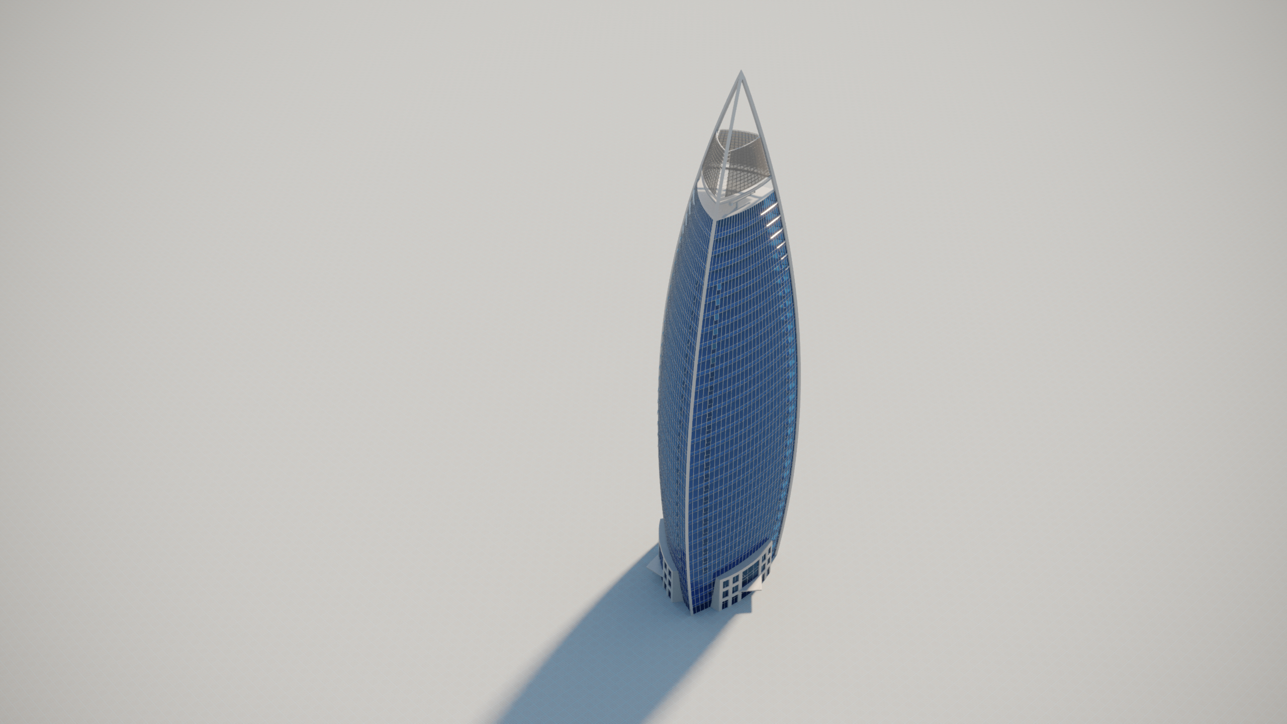 Woqod Tower Doha 3D - TurboSquid 1759919
