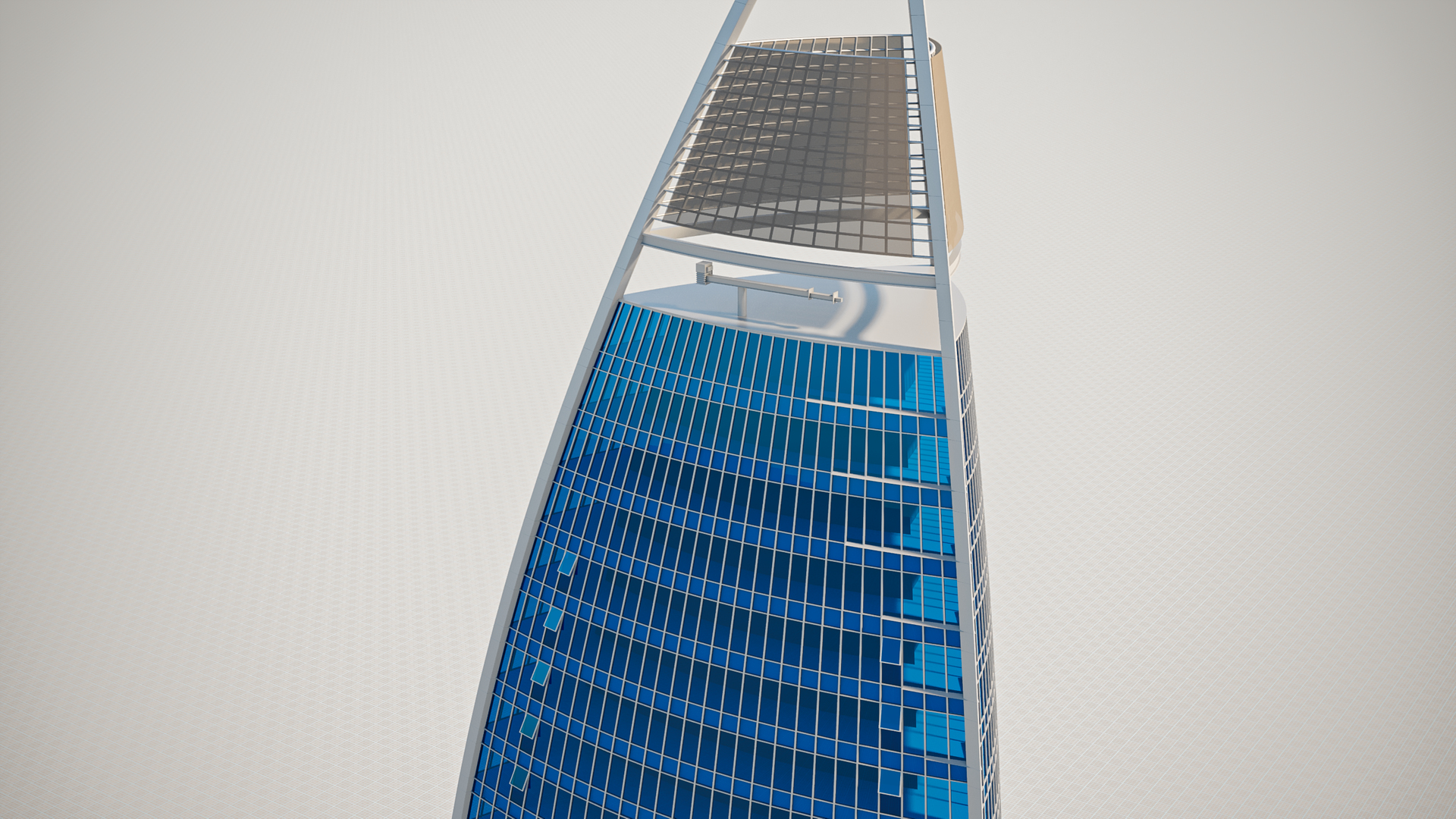 Woqod 타워 도하 3D 모델 - TurboSquid 1759919