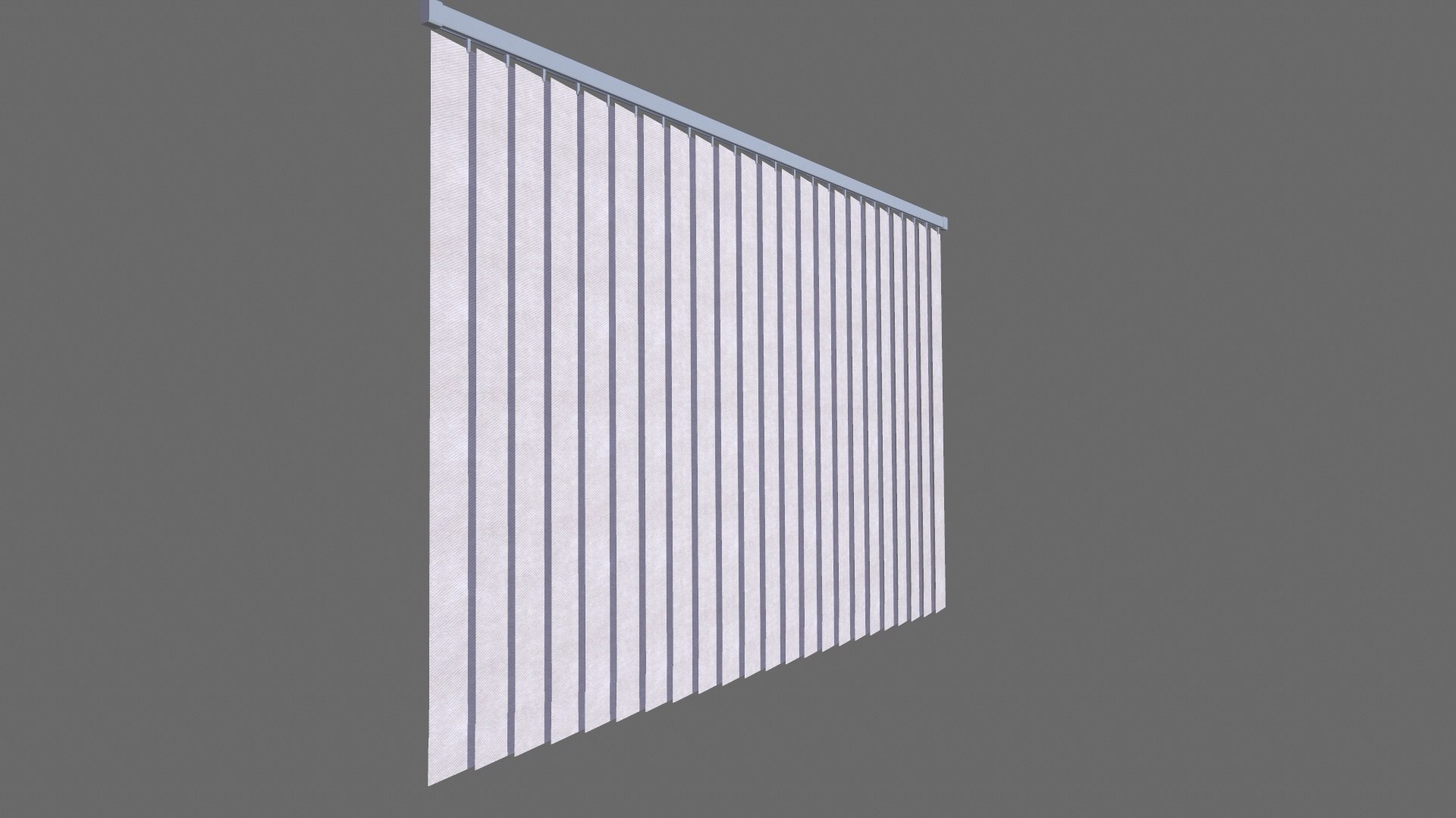 3D Office Window Curtain Model - TurboSquid 2338758