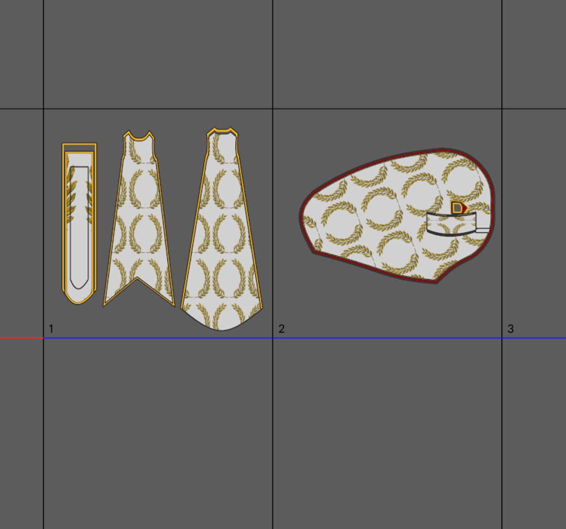 Elegant Roman Robe 3D Model 3D Model - TurboSquid 2255313