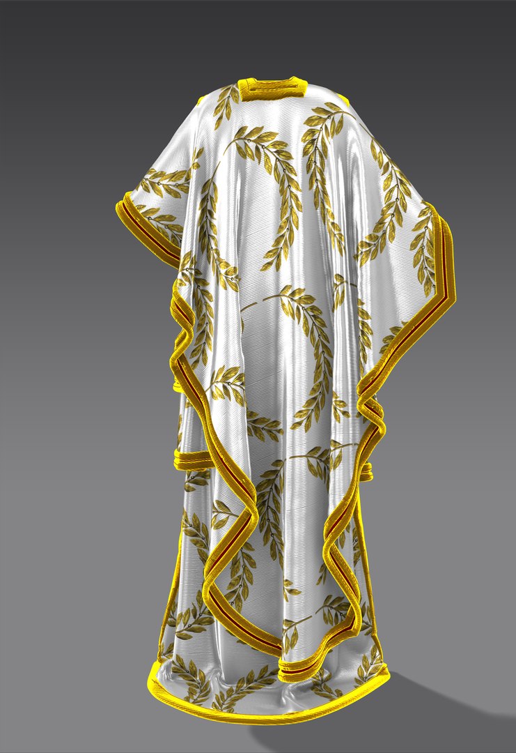 Elegant Roman Robe 3D Model 3D Model - TurboSquid 2255313