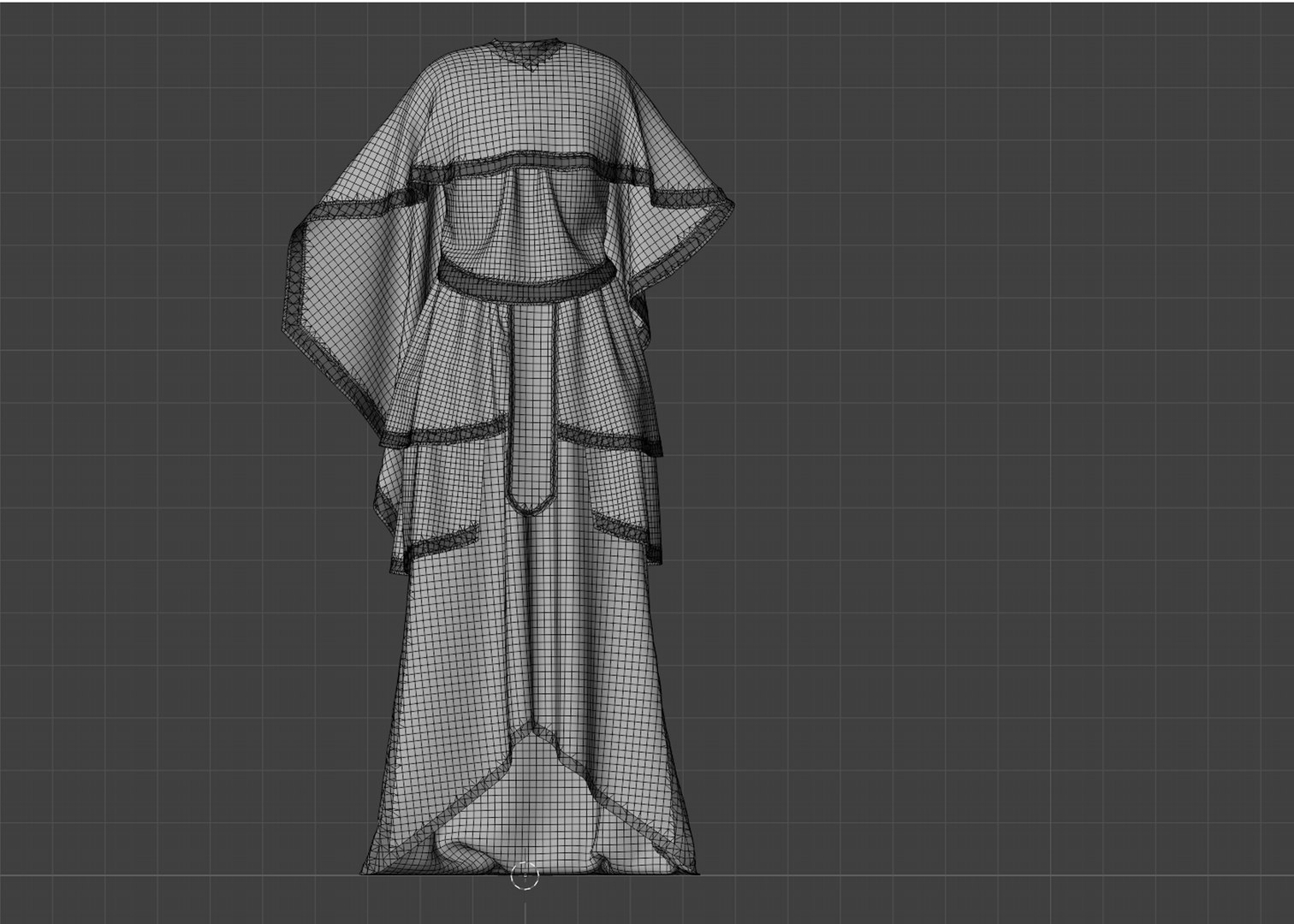 Elegant Roman Robe 3D Model 3D Model - TurboSquid 2255313