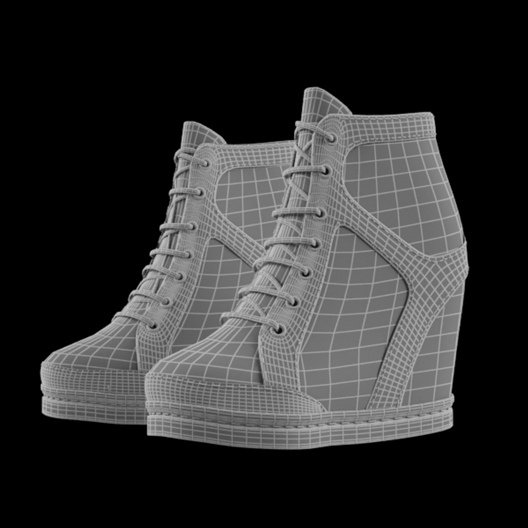 Daim Shoes 3d Model