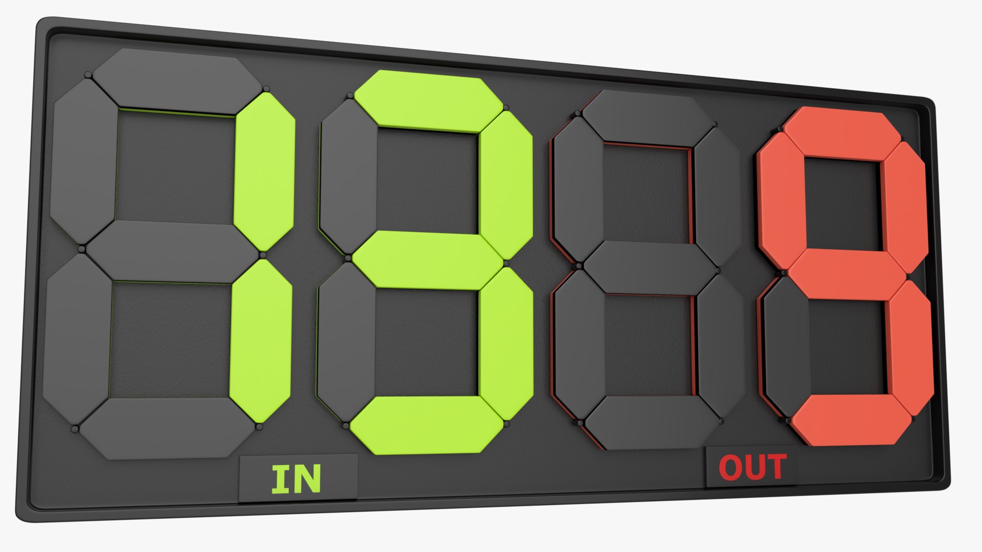 3D Sport Manual Substitution Board - TurboSquid 1978648