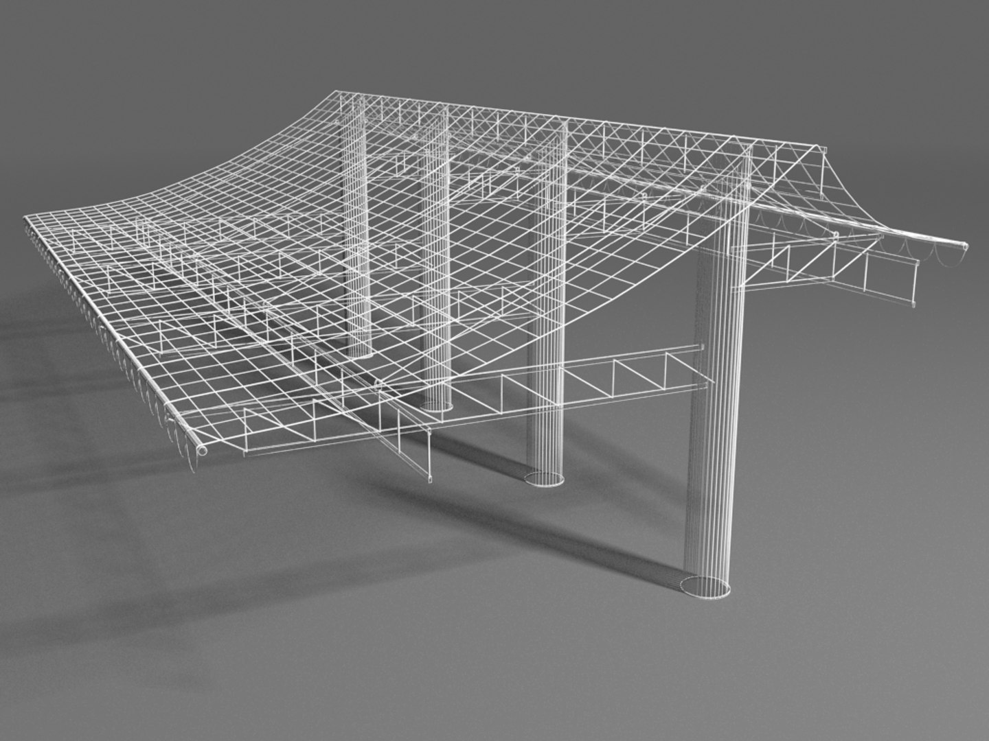 Canopy 3D Model - TurboSquid 1447528