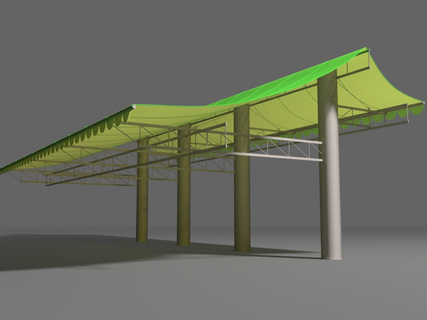 Canopy 3D Model - TurboSquid 1447528