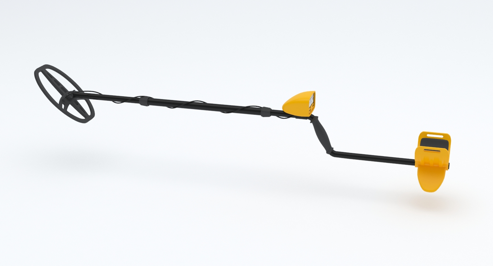 Generic Metal Detector Dd 3D Model - TurboSquid 1405097