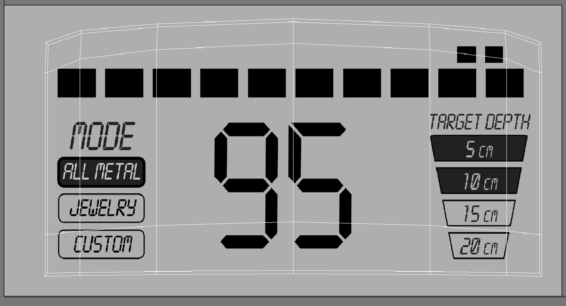 Generic Metal Detector Dd 3D Model - TurboSquid 1405097