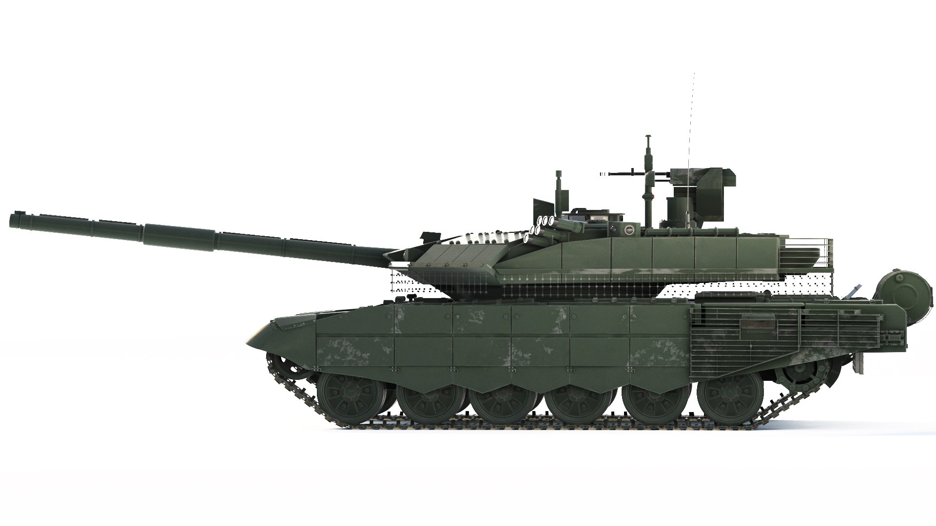3D Tank T-90M 2020 Model - TurboSquid 2066384