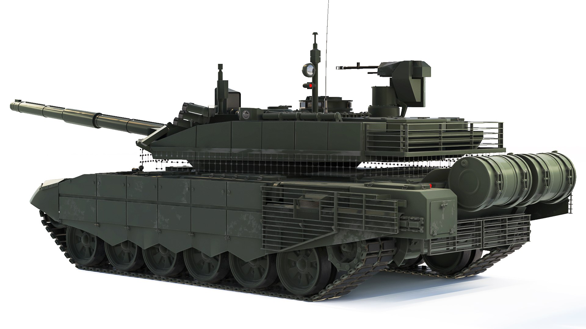 3D Tank T-90M 2020 Model - TurboSquid 2066384