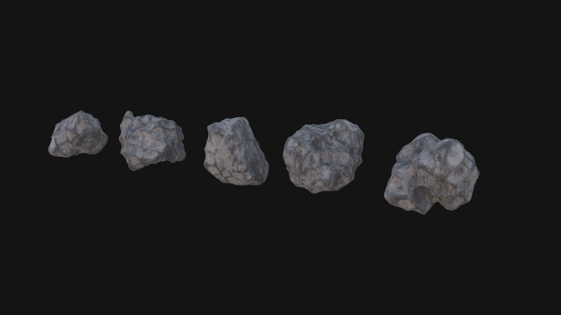 3D Model Asteroids - TurboSquid 2181408