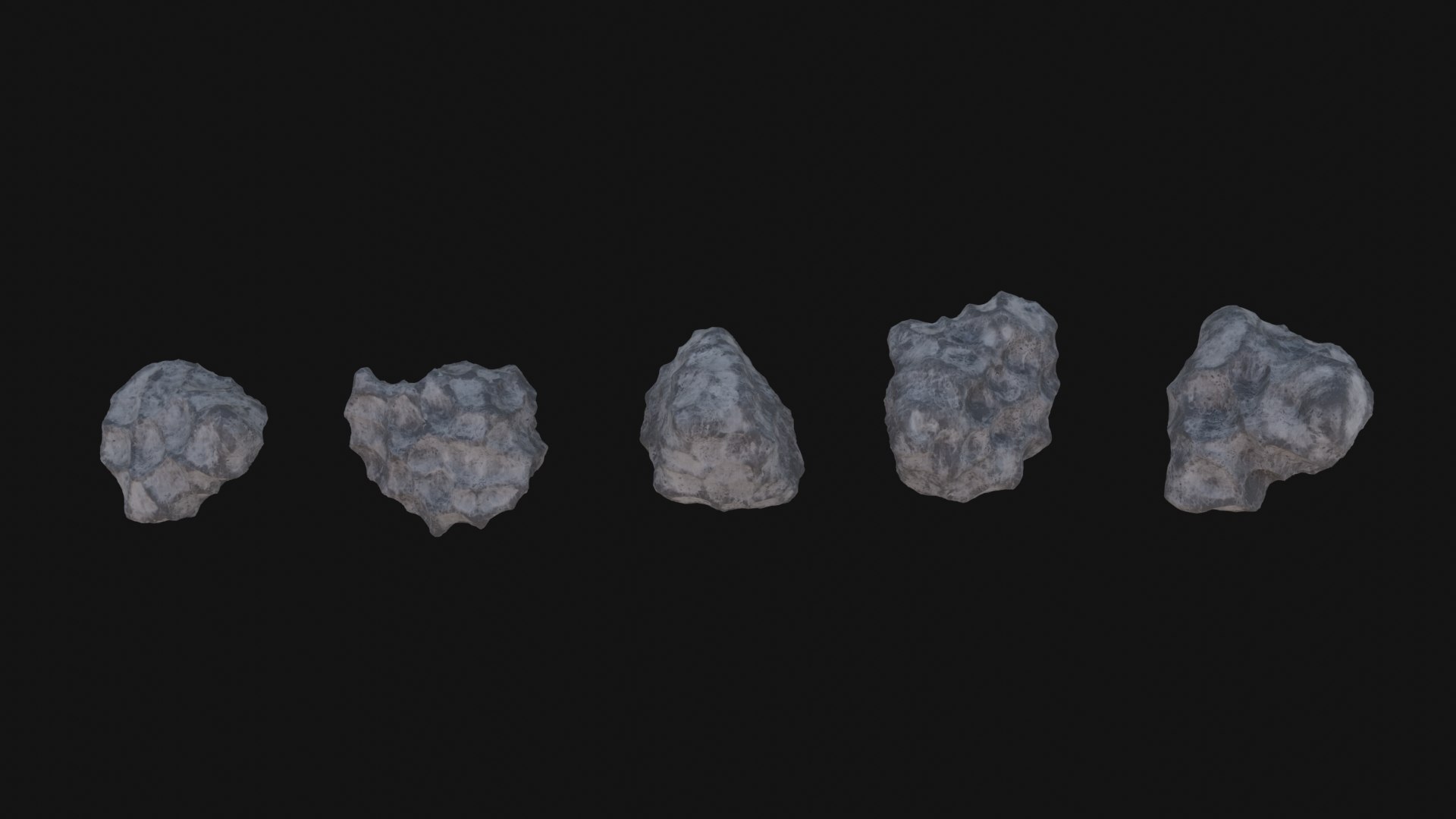 3D Model Asteroids - TurboSquid 2181408
