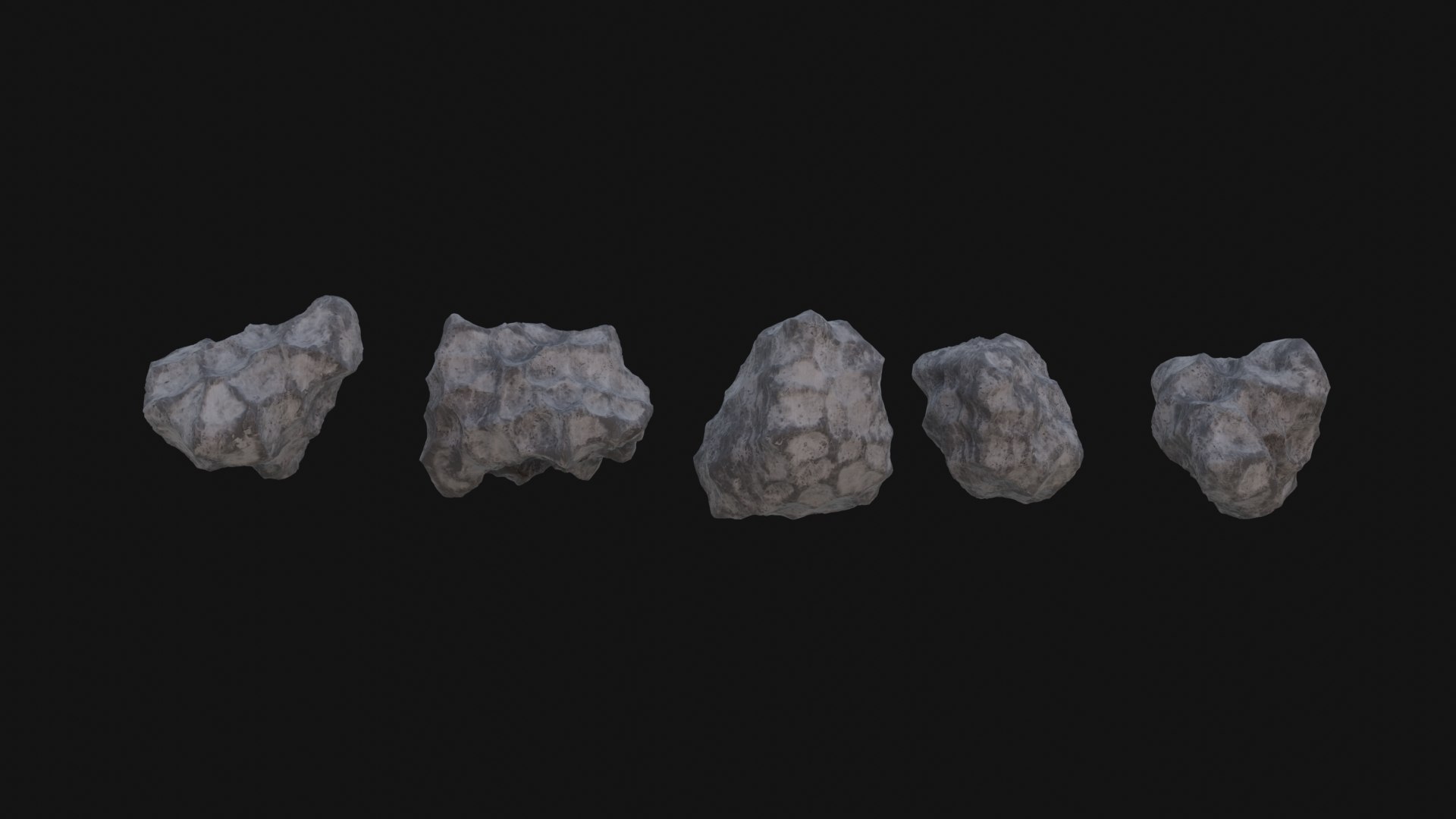 3D Model Asteroids - TurboSquid 2181408