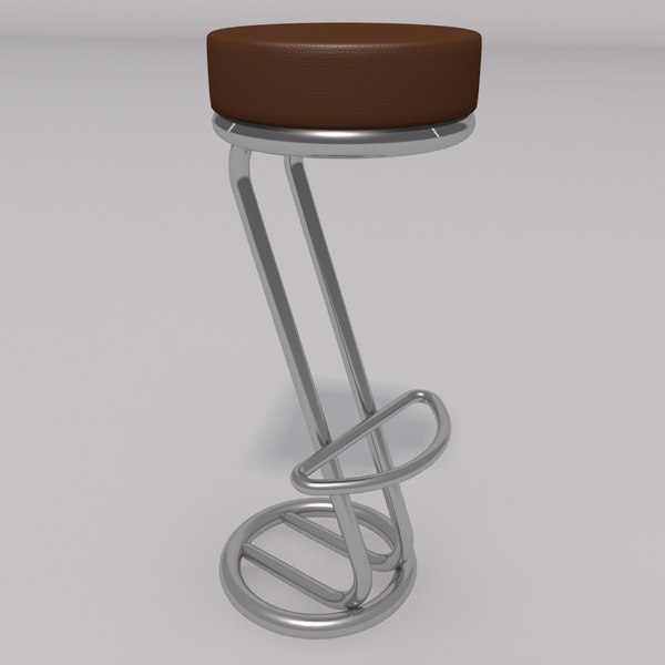 chair stool 3d model