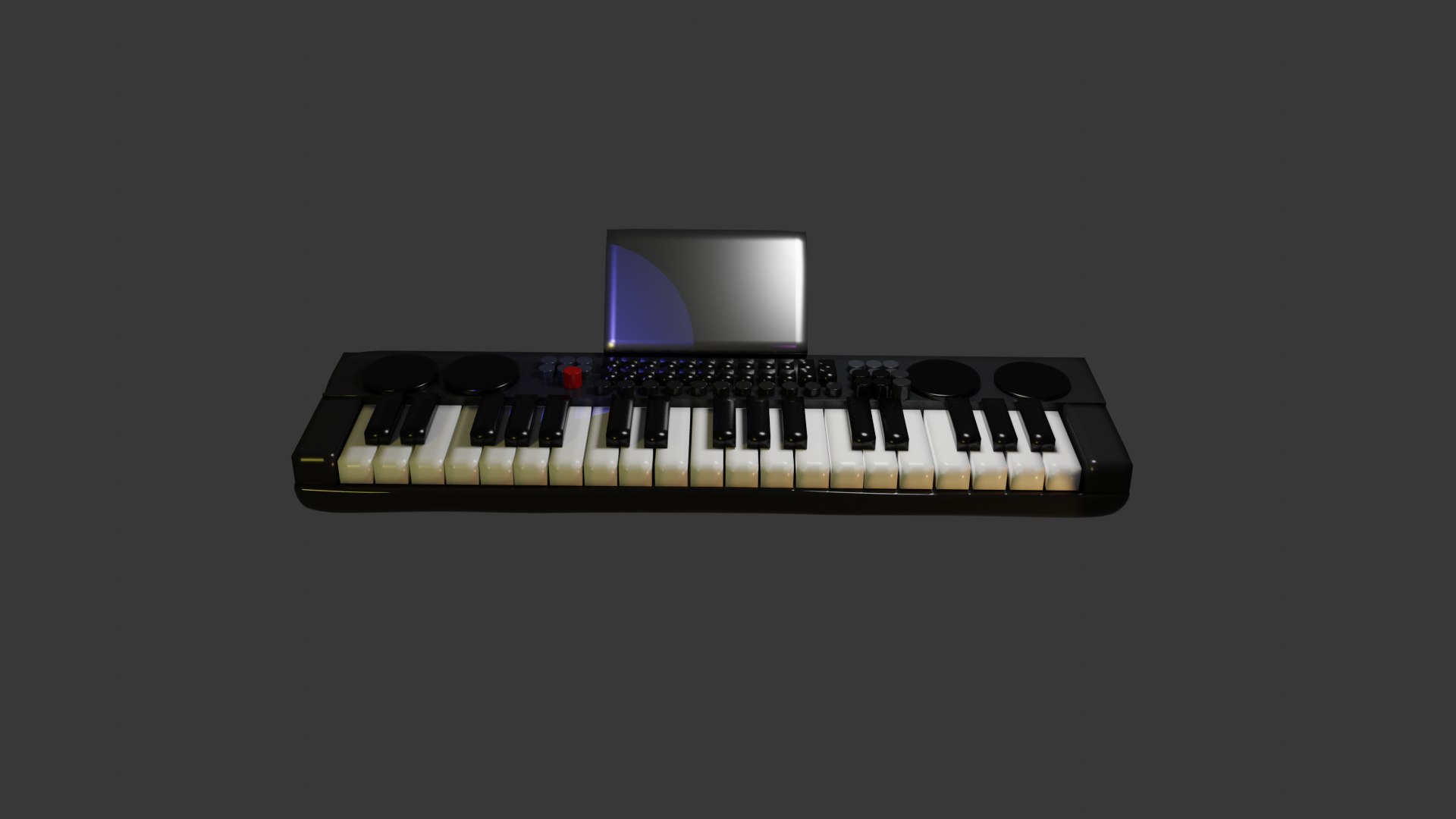 Music Keyboard 3D Model - TurboSquid 2168964