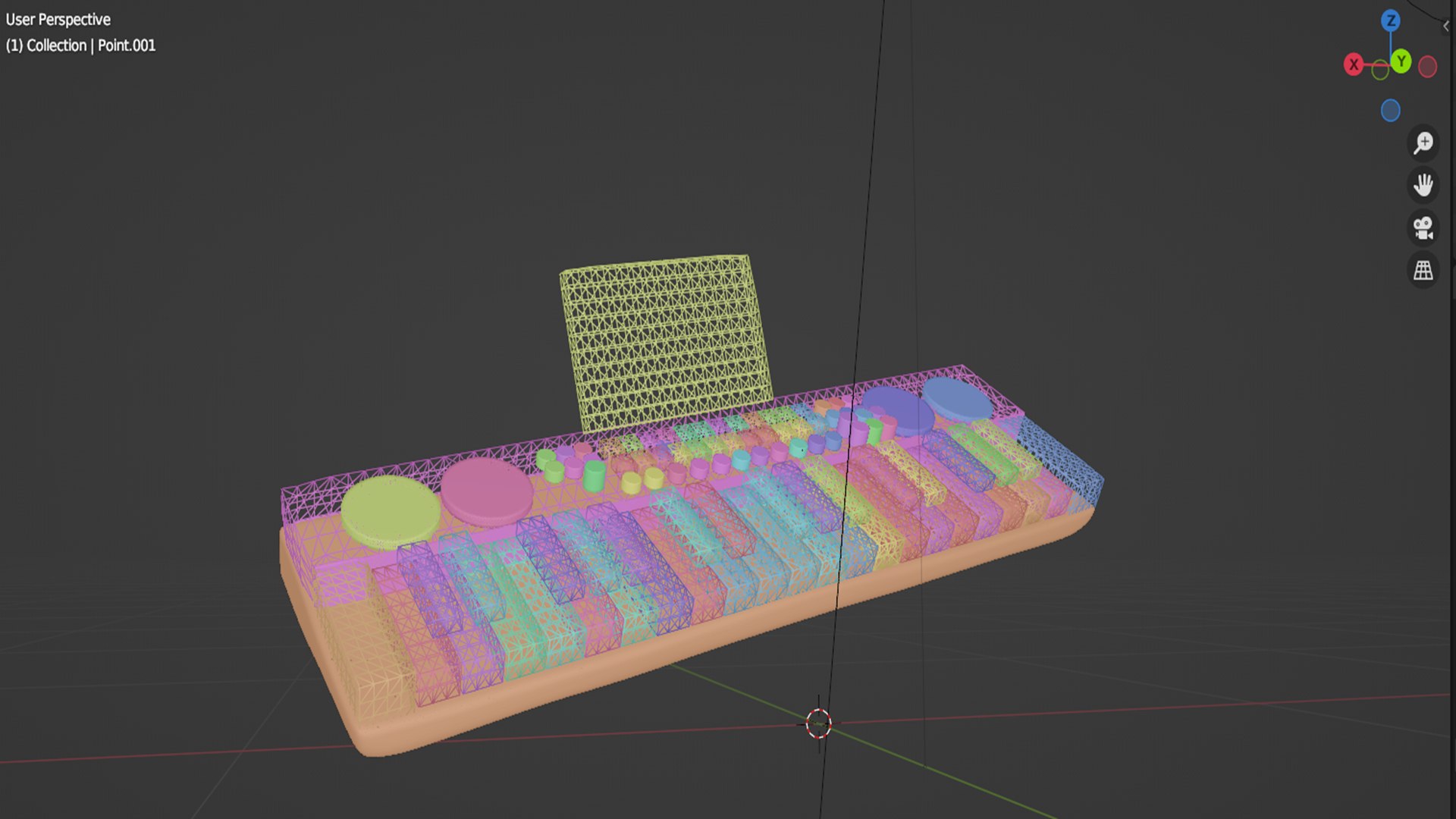 Music Keyboard 3D Model - TurboSquid 2168964