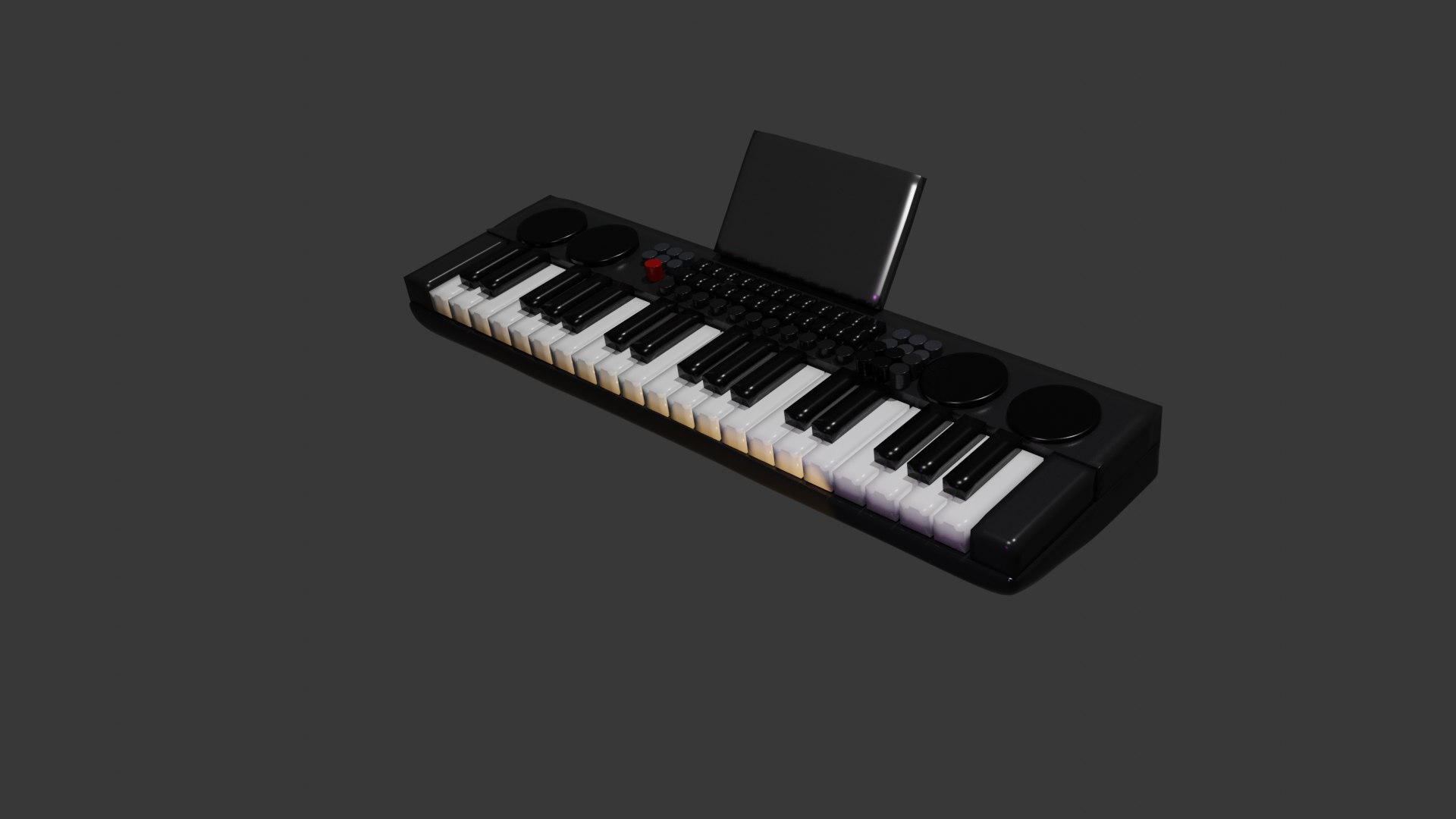 Music Keyboard 3D Model - TurboSquid 2168964