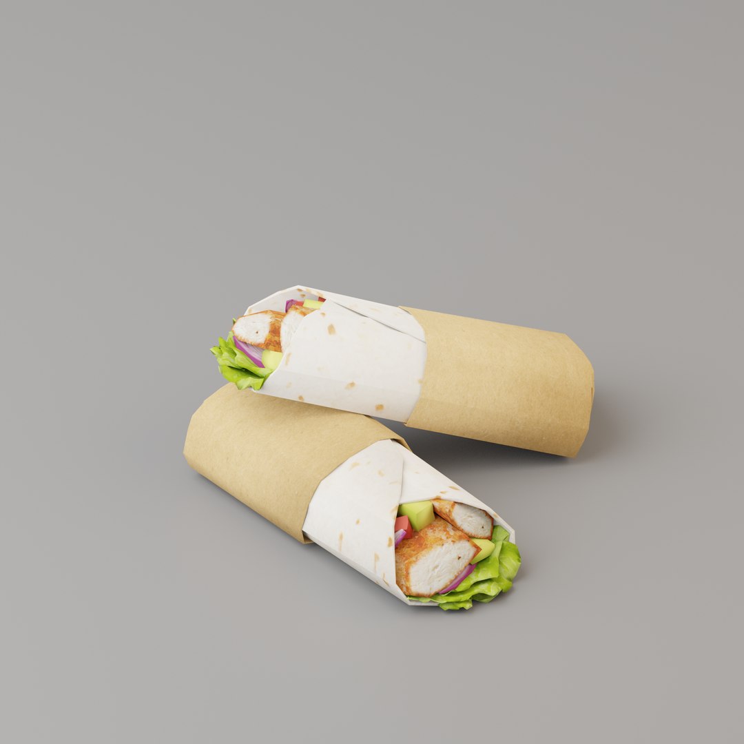 3D Takeaway Fast Food Model - TurboSquid 1490267