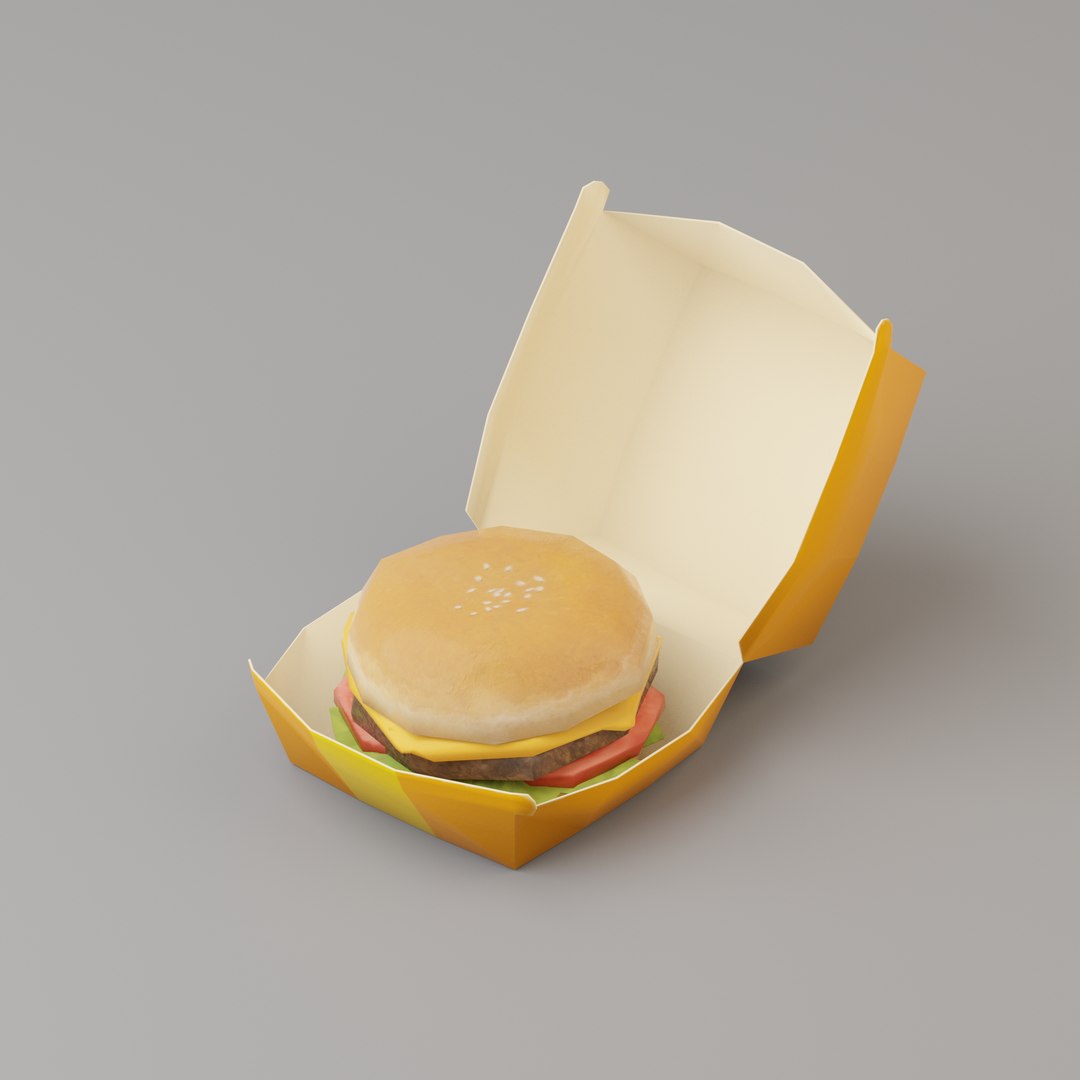 3D Takeaway Fast Food Model - TurboSquid 1490267