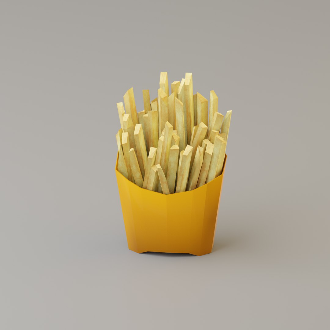 3D Takeaway Fast Food Model - TurboSquid 1490267