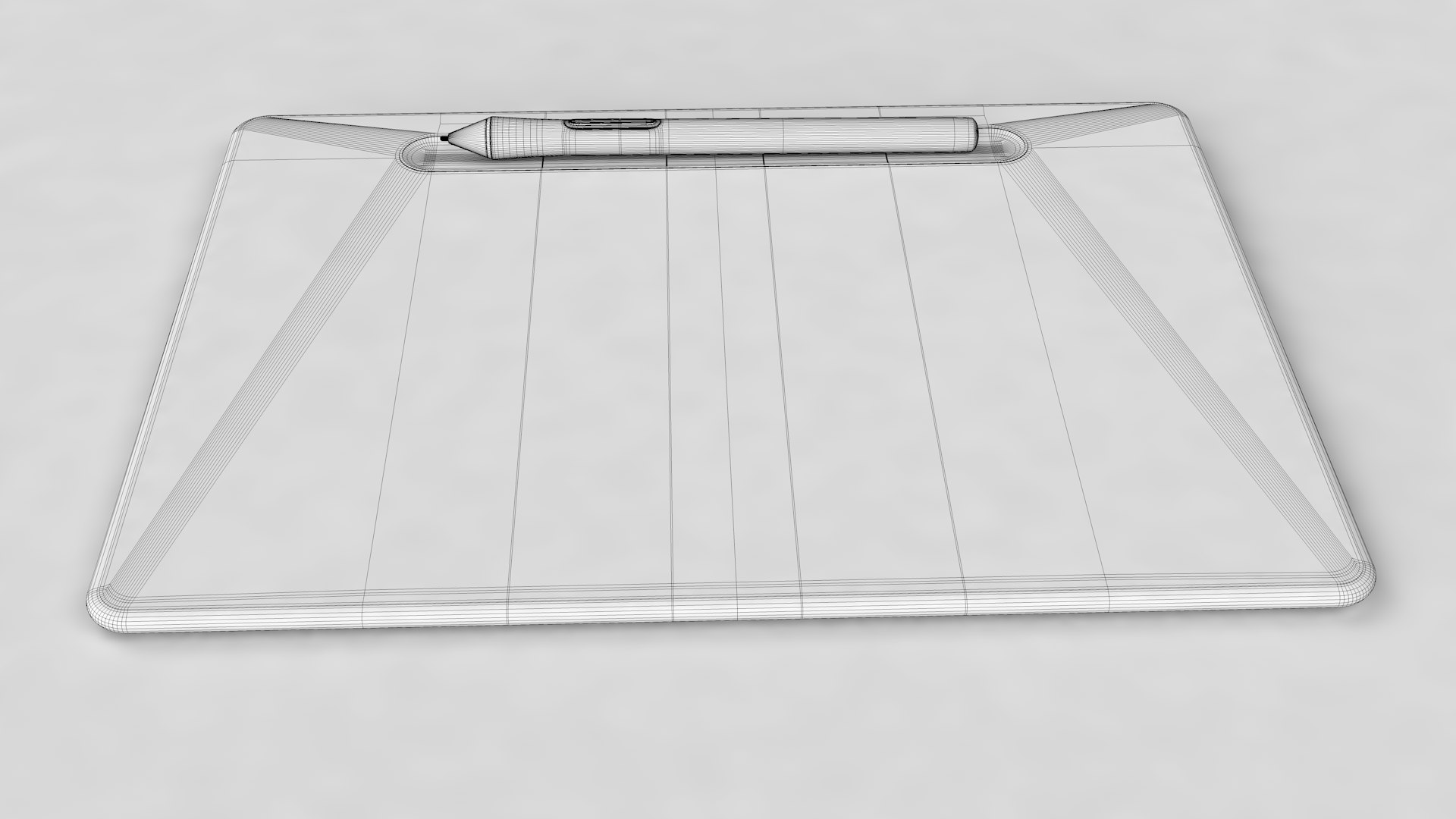 3D Graphics Tablet model - TurboSquid 1753302