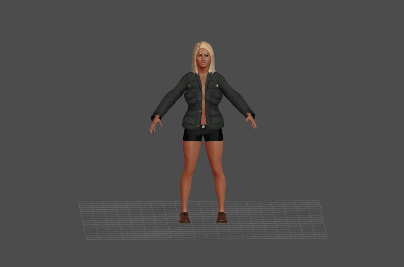 Human Characters 3ds