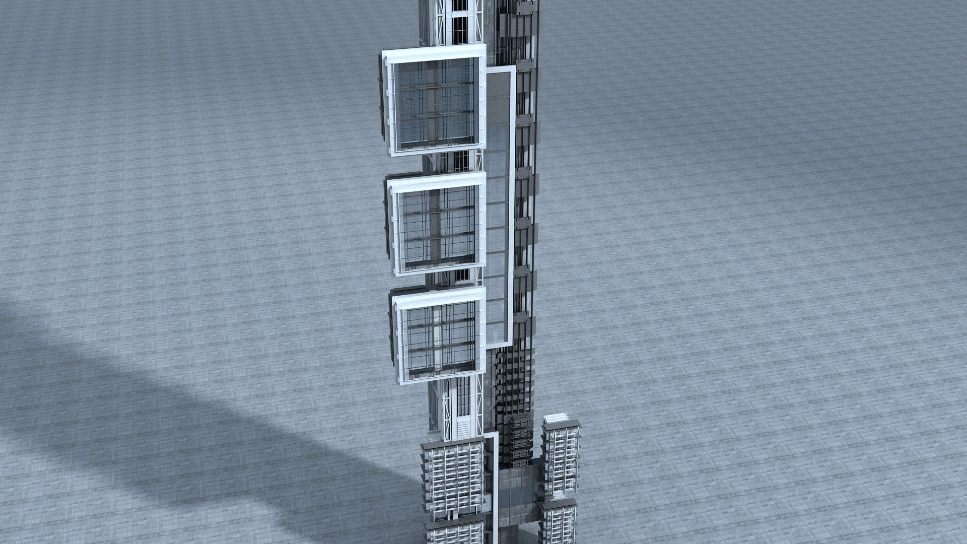 Future Building 033 3D Model - TurboSquid 2293640
