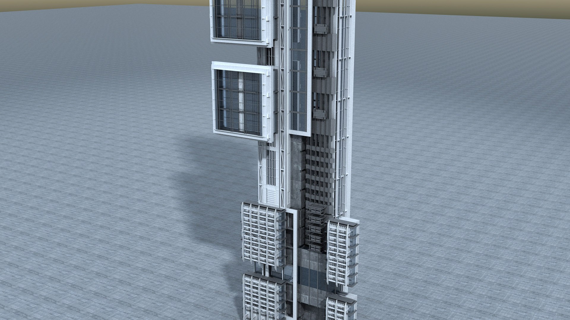 Future Building 033 3D Model - TurboSquid 2293640