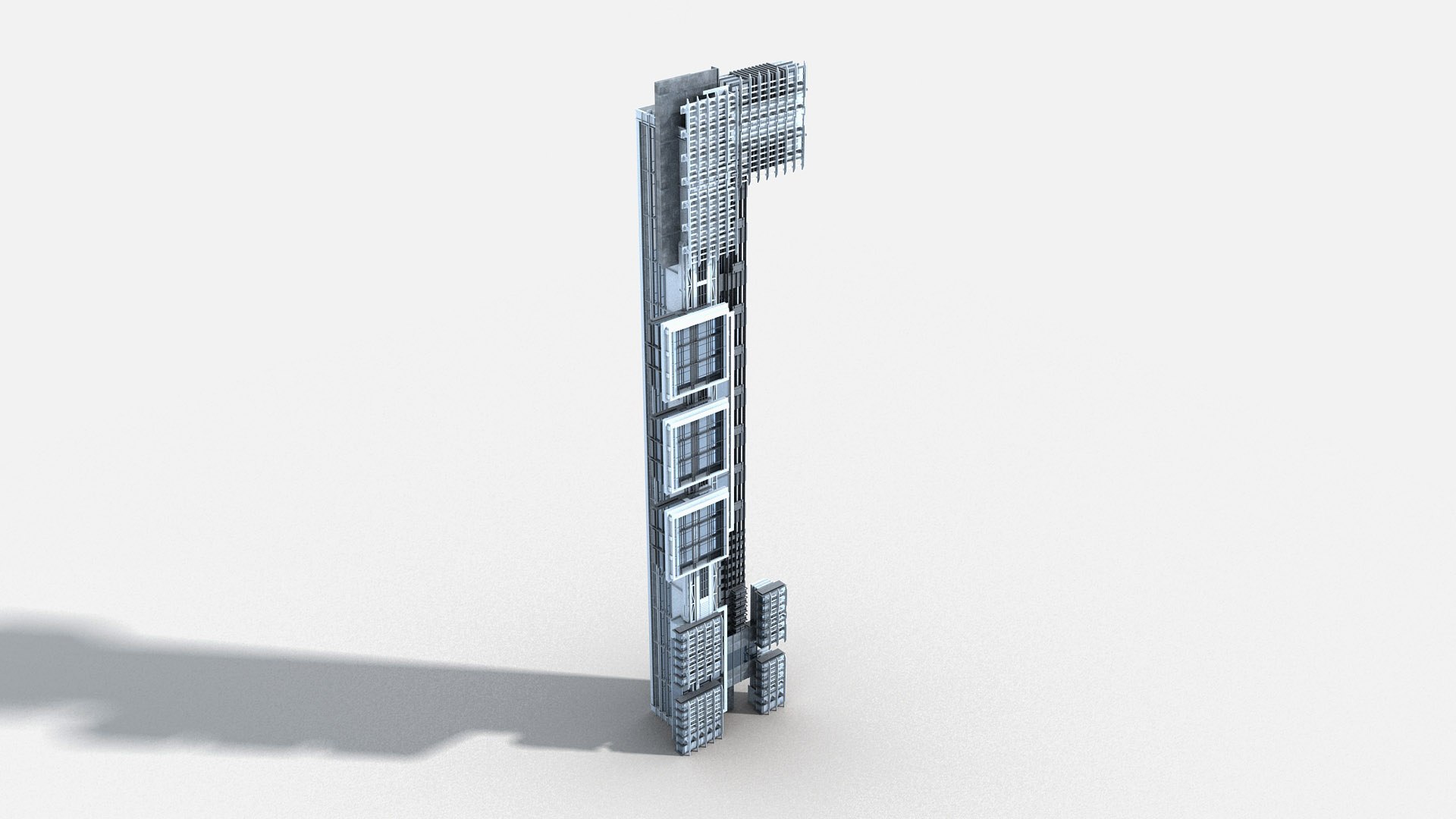 Future Building 033 3D Model - TurboSquid 2293640