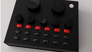 Low Poly Studio Mixer 3D Models for Download | TurboSquid