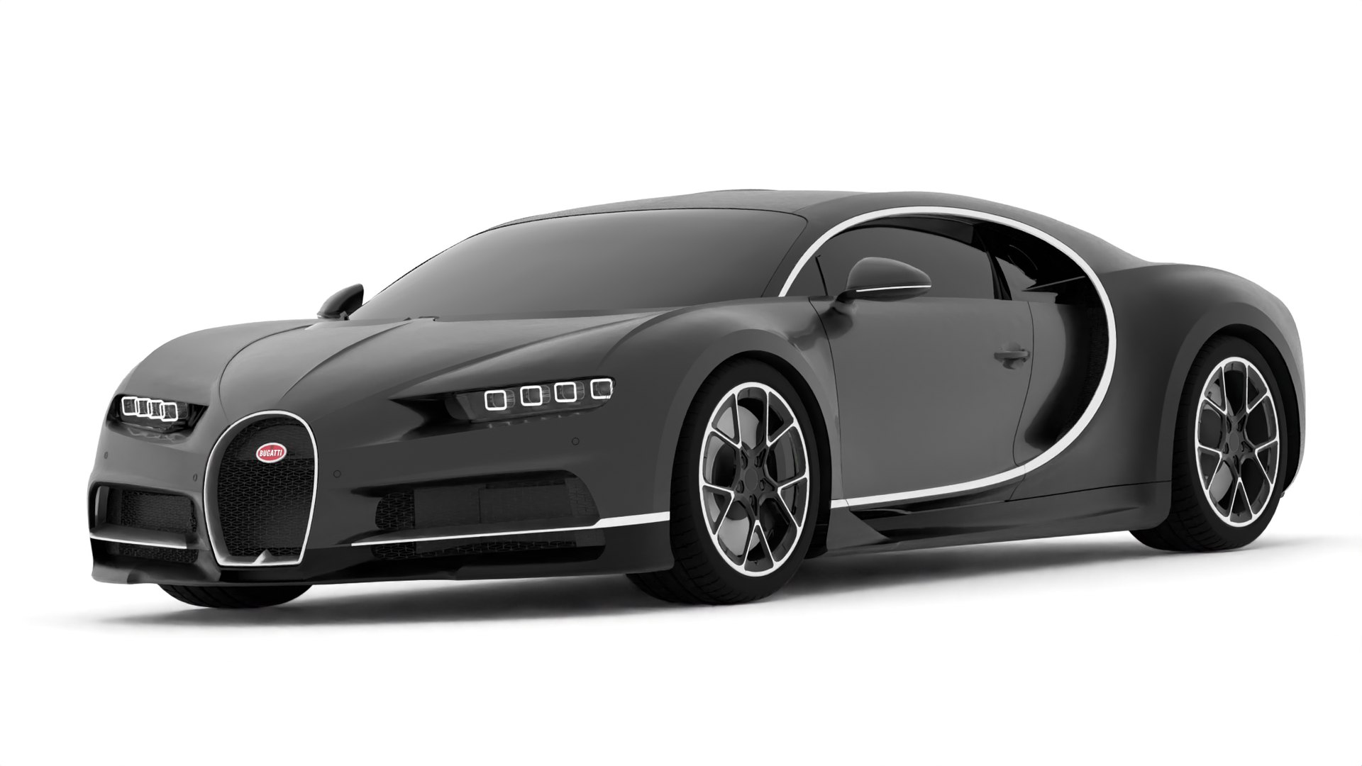 3D Model Bugatti Chiron - TurboSquid 1930429
