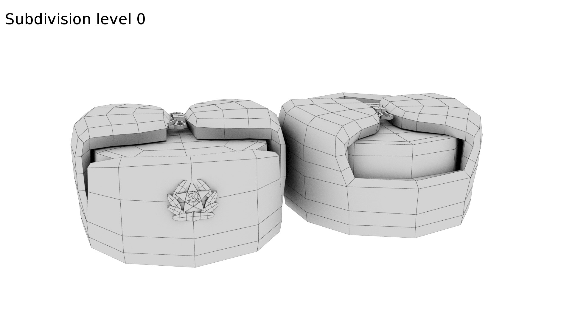 3d Max Ushanka Black Soviet