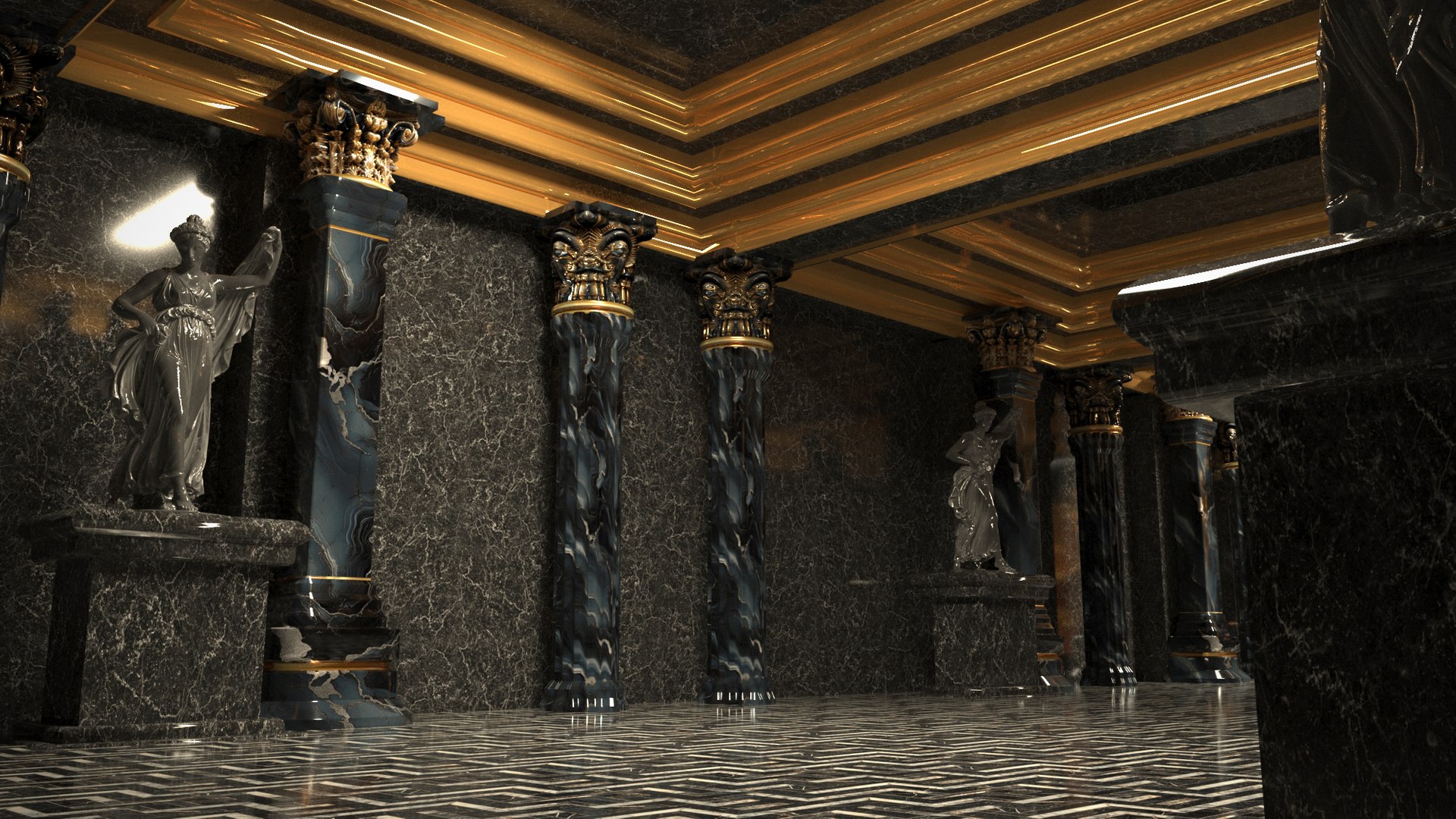 3D Model Ancient Temple - TurboSquid 2314300