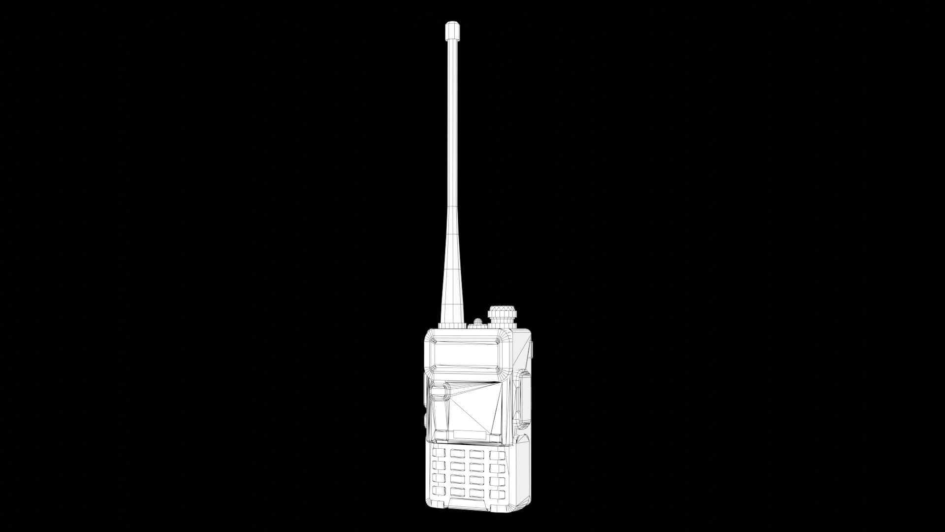 3D Model Baofeng Walkie Talkie - TurboSquid 2367880